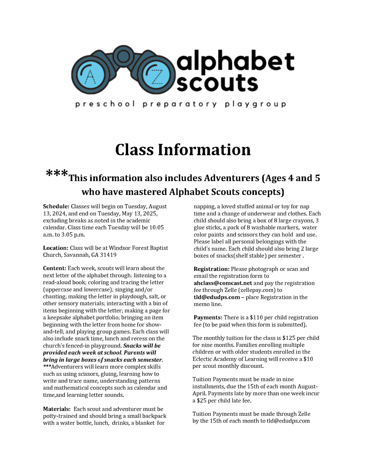 Alphabet Scouts plus – JILL DIXON'S ECLECTIC ACADEMY OF LEARNING – Now ...